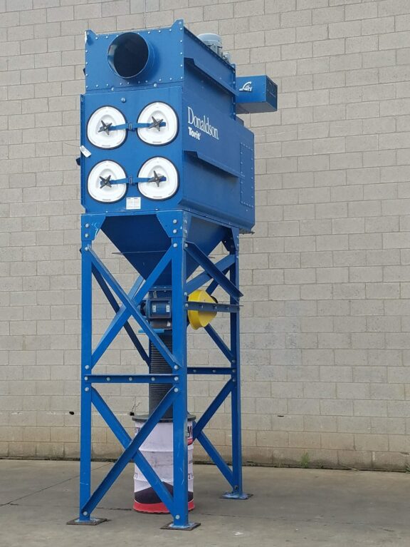 6,000 cfm Donaldson Torit DFE2-8 Cartridge Dust Collector - AM Industrial