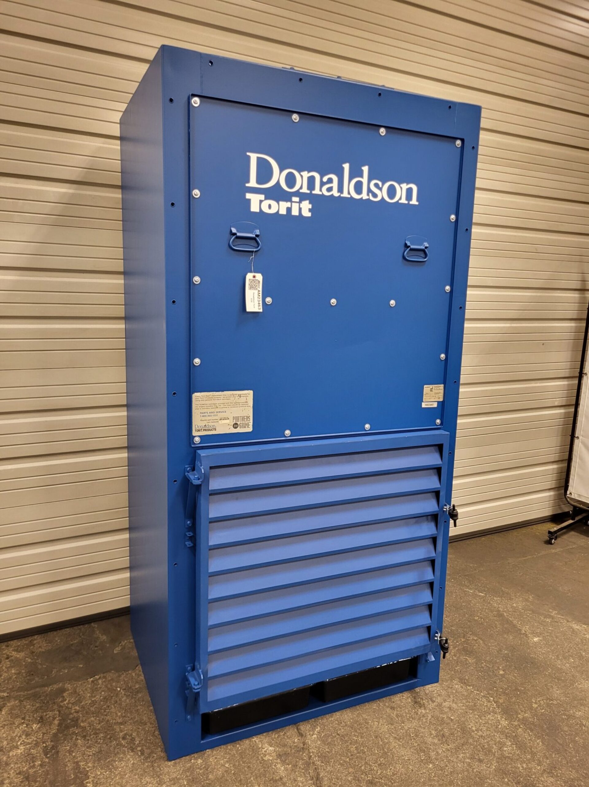 4,500 cfm Donaldson Torit ECB-1 Booth & Backdraft Dust Collector ...